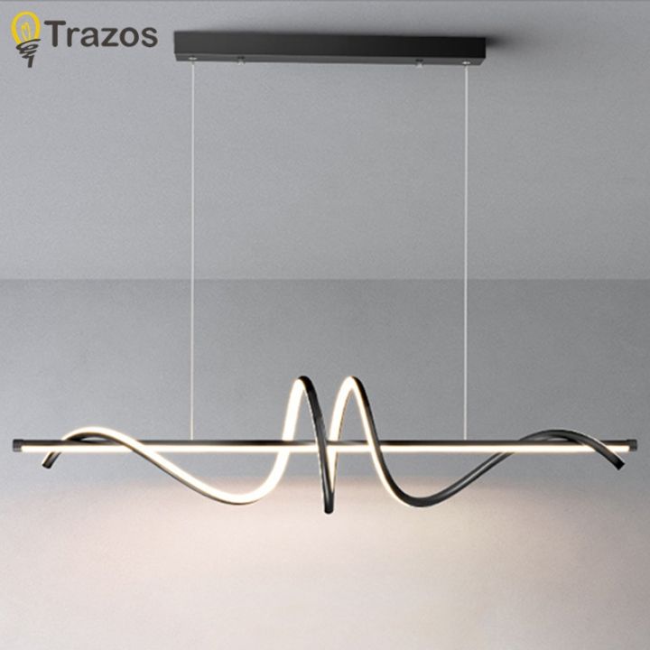 TRAZOS Hot Selling Modern LED Ceiling Lights Chandeliers Dining Table ...
