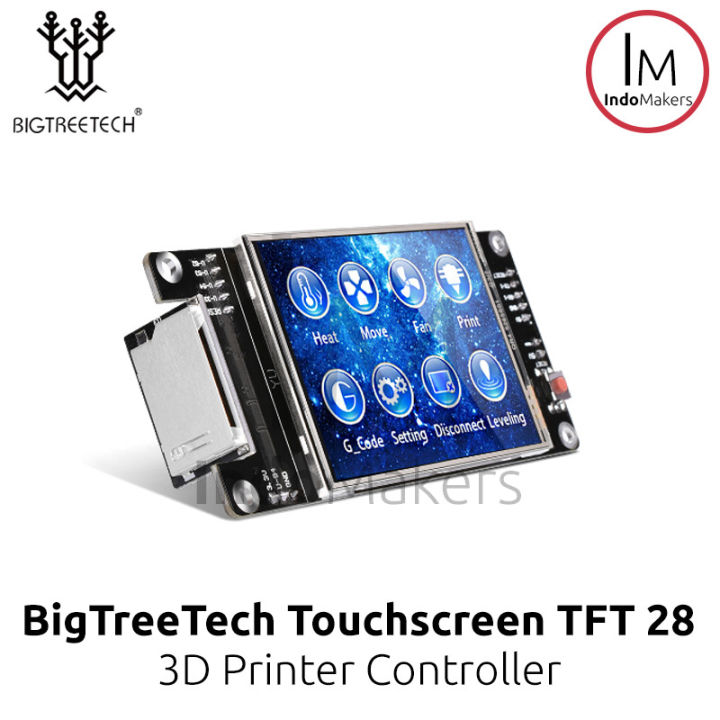 BigTreeTech 3D Printer LCD Display TFT 28 LCD Touchscreen | Lazada ...