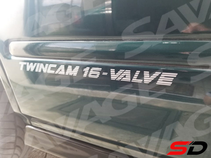 Twin Cam 16 Valve Stripe Design Sticker 2PCS Set | Lazada PH