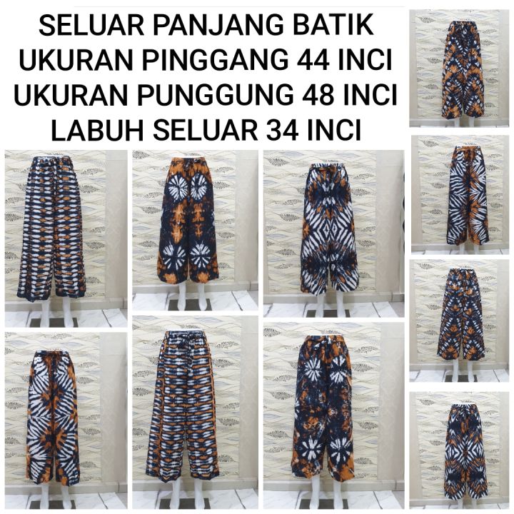 SELUAR BATIK PALAZO | Lazada