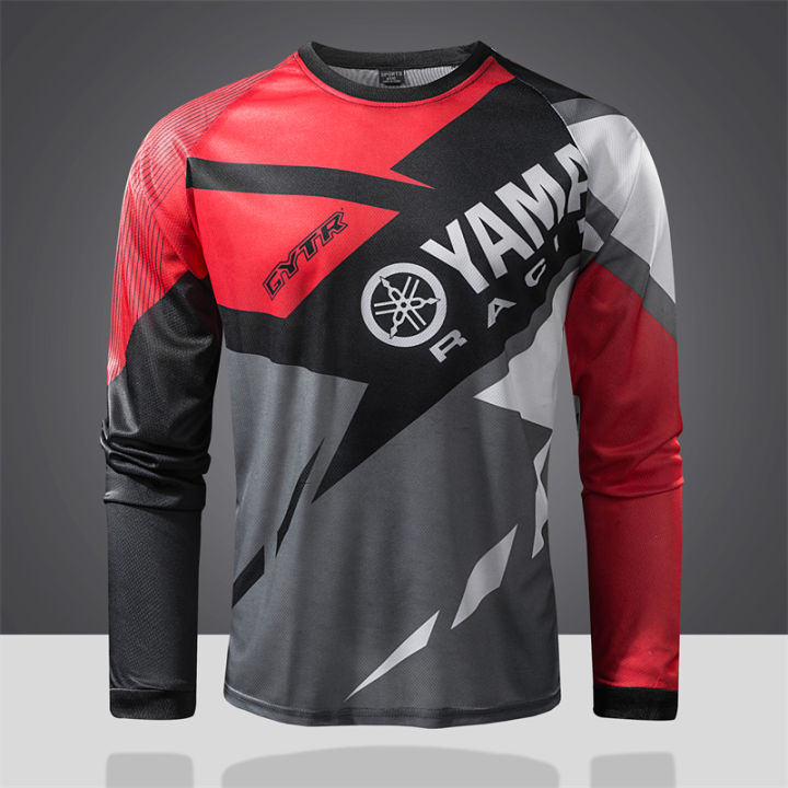 YAMAHA Motor shirt long sleeve for men sale Cycling bike jersey bikers Motorcycle mtb 27083 ...