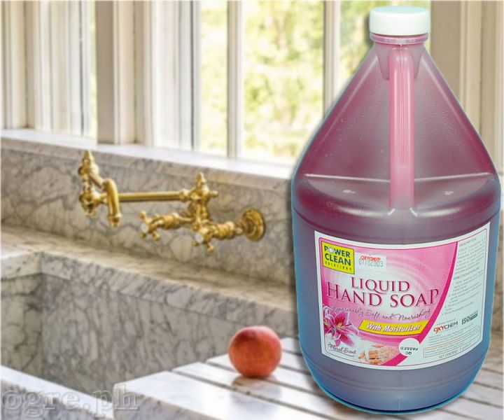 PowerClean 1 Gallon Liquid Hand Soap (FLORAL Scent) | Lazada PH