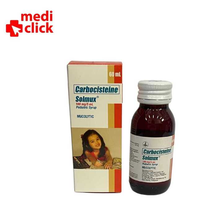 Solmux 100mg 60ml - 1 BOTTLE | Lazada PH