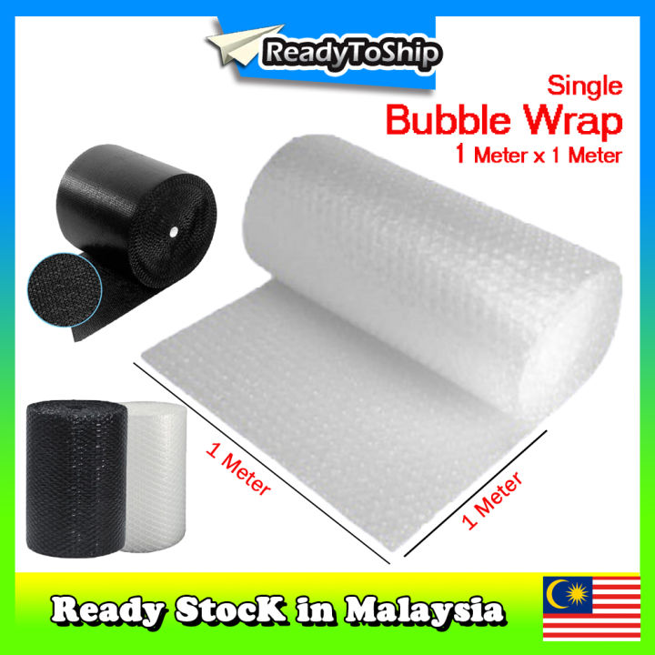 Bubble Wrap { Single Layer } 1m x 1m 泡泡纸 | Lazada