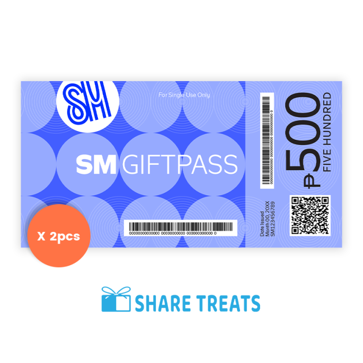 SM Gift Pass P1000 (Paper GC) (SMS eVoucher) | Lazada PH