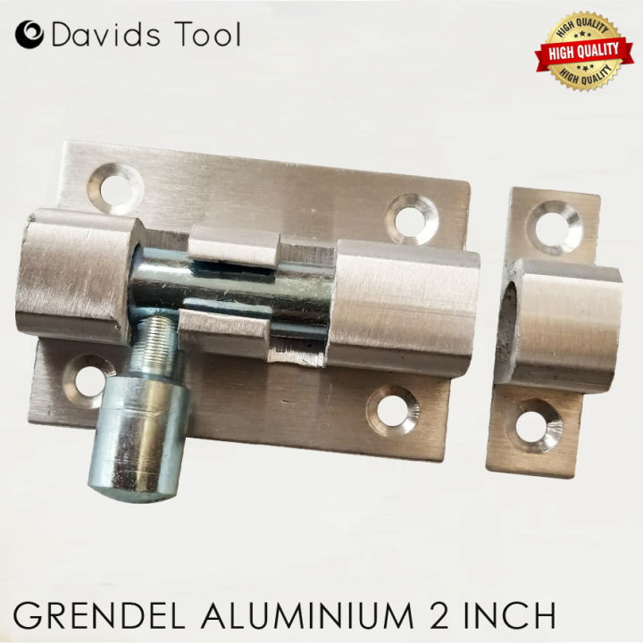 Grendel Pintu Gerendel Jendela Rumah Kamar Mandi Slot Aluminium 5 cm 2 ...