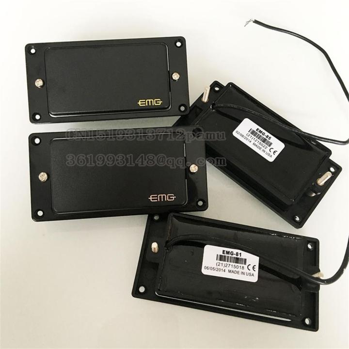 EMG 81 85 Humbucker Passive pickup Black Pickups In Stock For Electric ...
