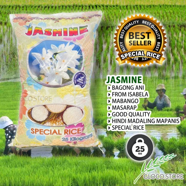 Free Shipping Jasmine Special Rice 25KG 25Kilo | Lazada PH