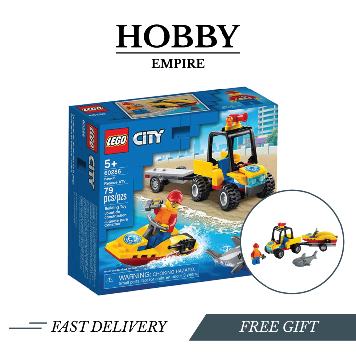 [HOBBY EMPIRE] LEGO City Beach Rescue ATV (60286) *Original LEGO Set ...
