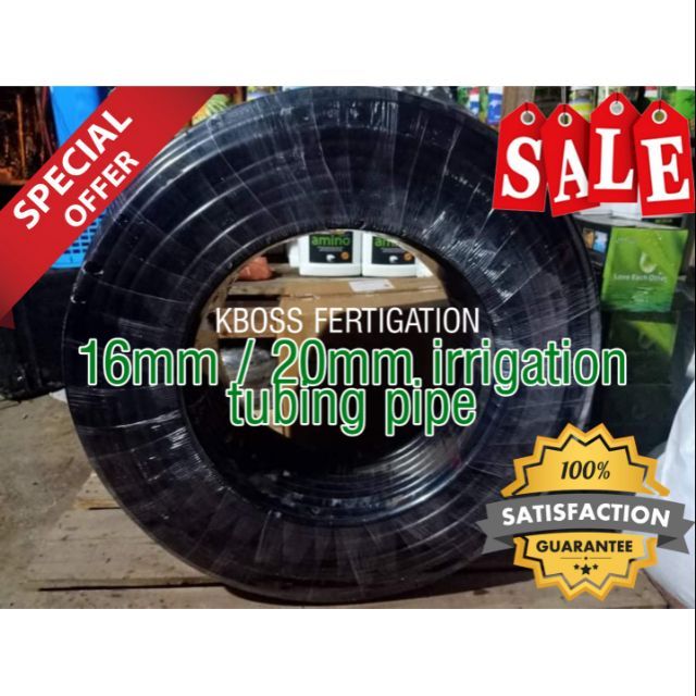 LDPE Irrigation Tubing Poly Pipe 16mm x 300m (LDPE) / 20mm x 200m | Lazada