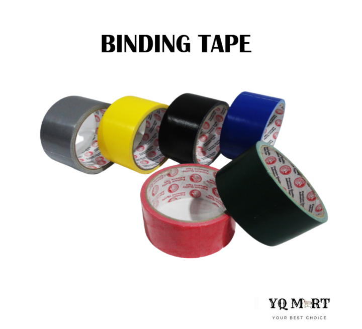 6Yx48MM Binding Tape/ 48MM Cloth Tape/ Tape Warna/ Duct Tape | Lazada