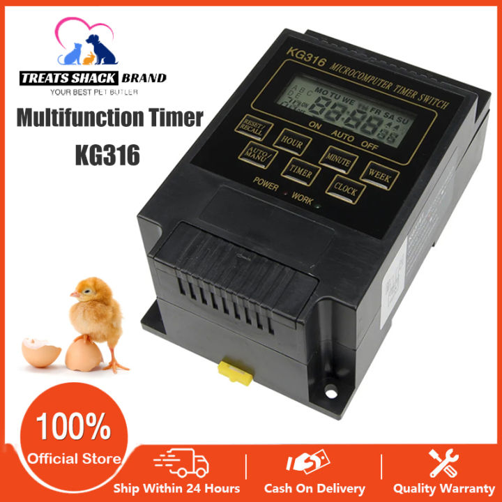 KG316T Time Control Switch 220V Automatic Cycle Control Microcomputer Timing Switch incubator ...