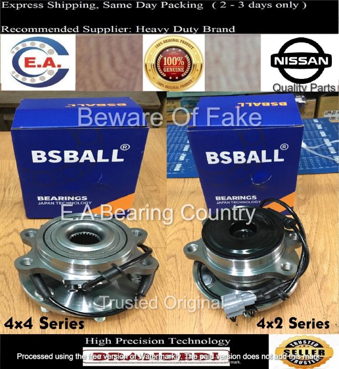 (Front)2006-2021 Original Nissan Navara Front Wheel Hub bearing Nissan ...