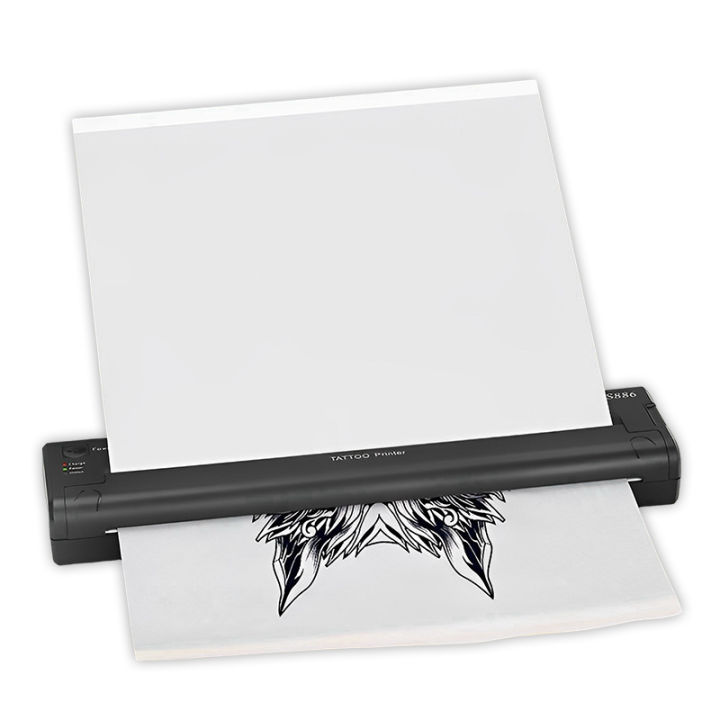 ATS886 Wireless Tattoo Printer Thermal Stencil Machine (Tattoo Tracing ...