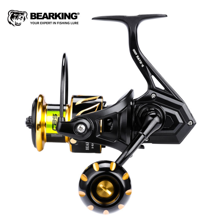 Bearking New Saltwater Fishing Reel B-Hawk 3000-6000 5+1BB Bearings Max ...