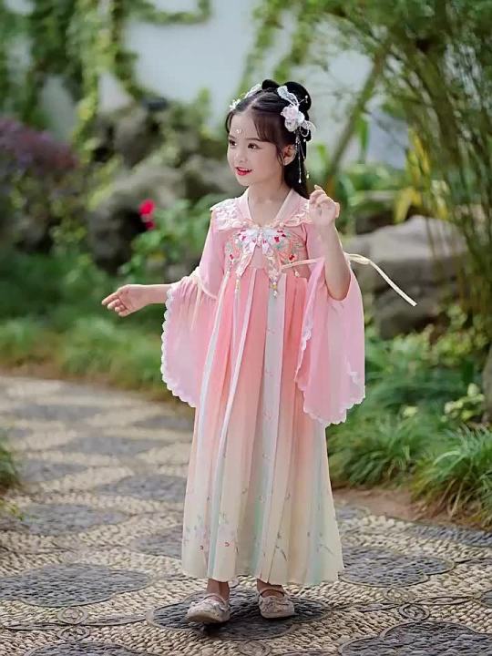 LI Hanfu สาวฤดูร้อนรุ่นใหม่ฤดูใบไม้ผลิฤดูใบไม้ร่วงและฤดูหนาวเครื่องแต่ง ...