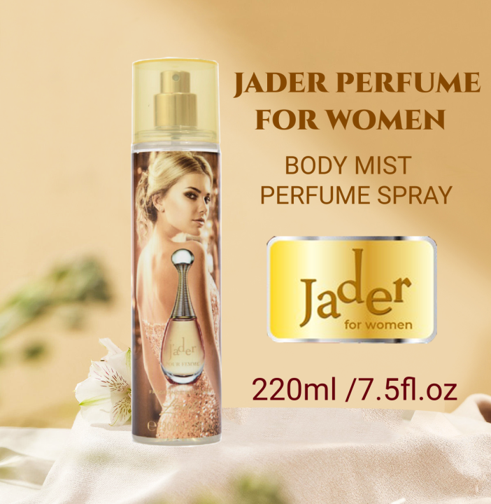 Jader Perfume For Women Bath and Body Mist Perfume Spray 220ml Floral ...