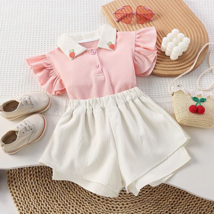 ALISA- Setelan Anak Mirea Lucu / One Set Anak Perempuan | Lazada Indonesia