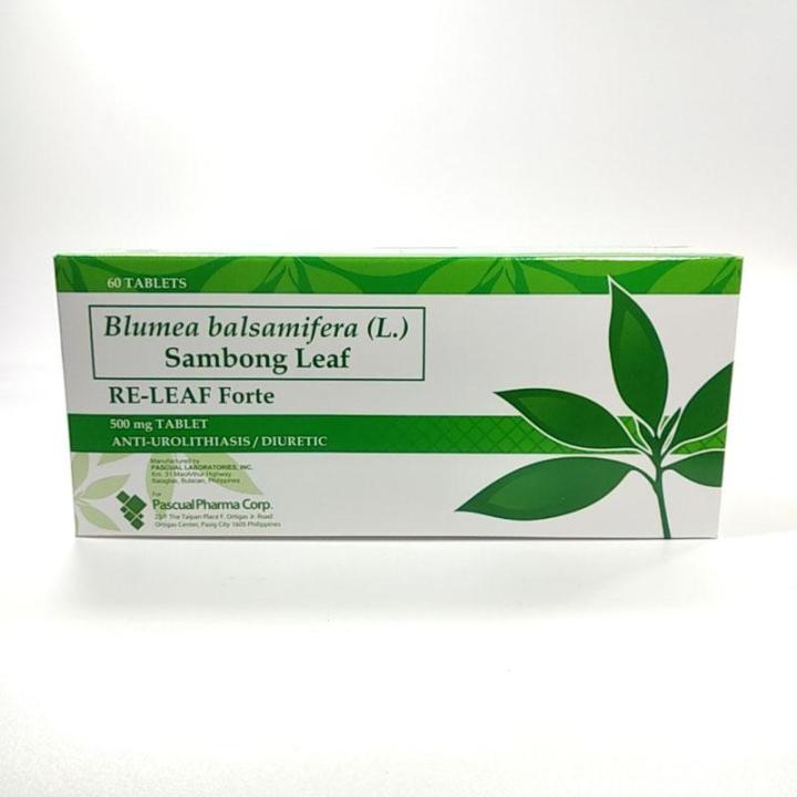 Re-leaf 500mg tab 60's | Lazada PH