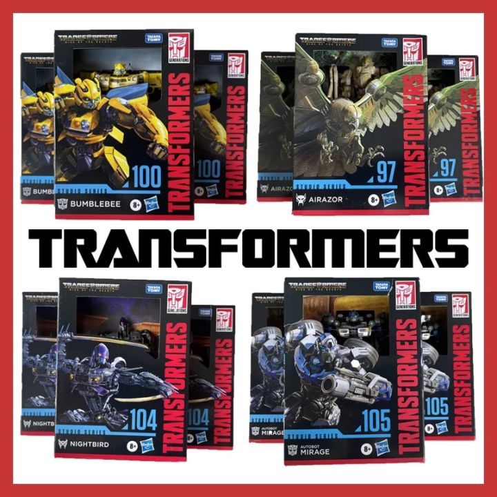Transformers Studio Series SS105 104 100 97 Bumblebee Nightbird Mirage ...