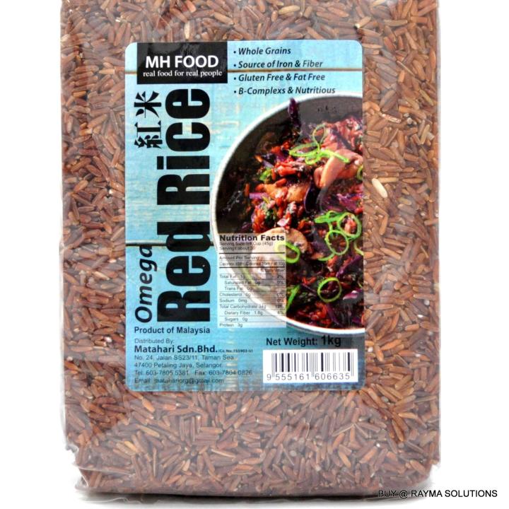 MH FOOD Gluten-Free Omega Red Rice 1kg | Lazada