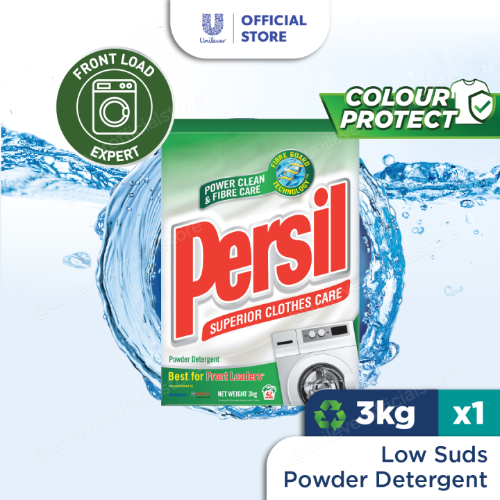 Persil Fibre Intelligent Low Suds Powder Detergent 3kg | Lazada Singapore