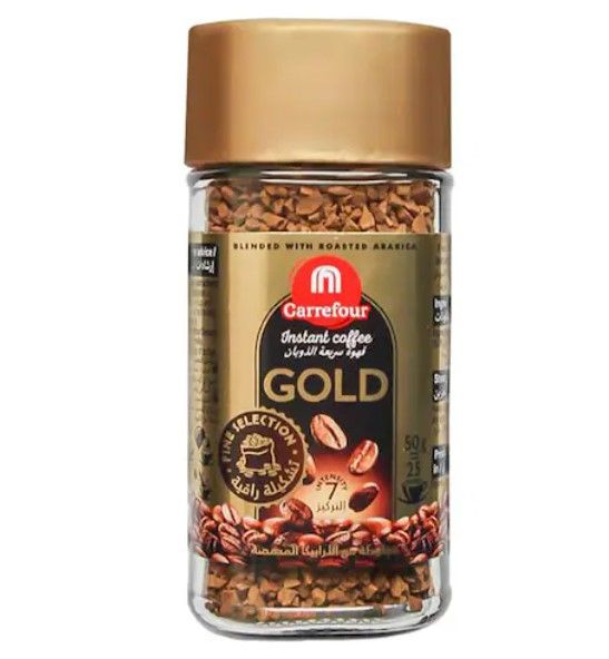 CARREFOUR Gold Instant Coffee 50GRAMS | Lazada PH