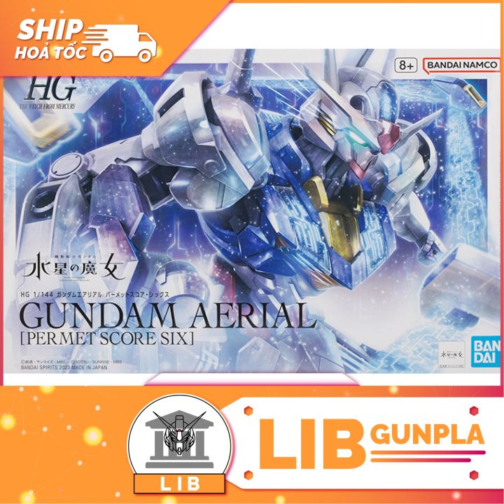 Mô hình lắp ráp Gundam HG WFM Aerial Gundam Permet Score Six (P-Bandai ...