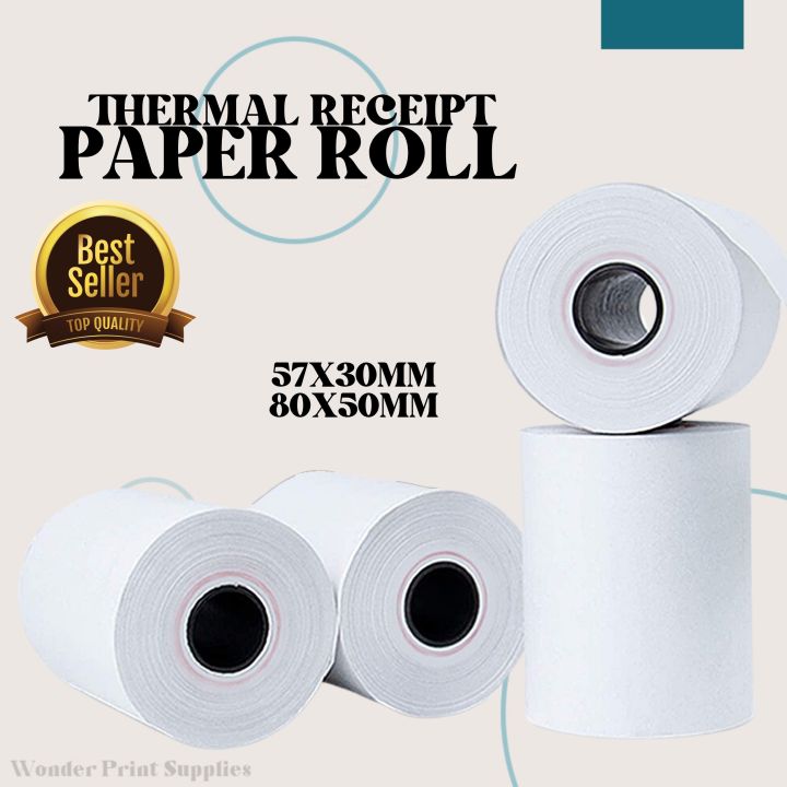 WPS- THERMAL RECEIPT PAPER ROLL | Lazada PH