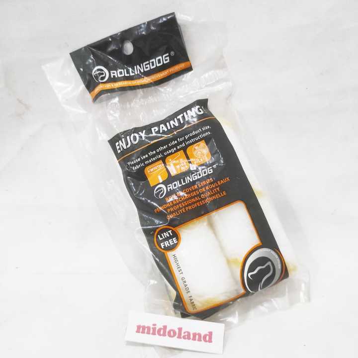 Isi Refill refil rol Roll Busa kapal Cat acrylic akrilik roller cover ...