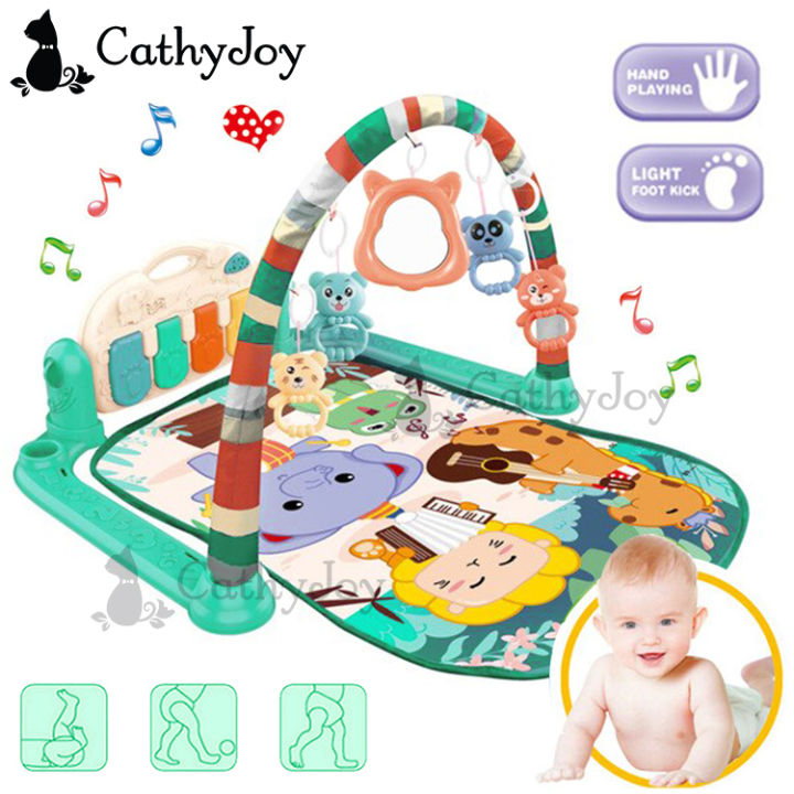 JOY Baby Musical Wonderland Gym Playmat Music Piano Colourful Play Mat ...