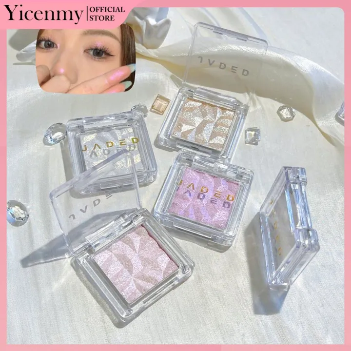 JADED Monochrome Eyeshadow Palette Diamond Moonlight Shimmer ...
