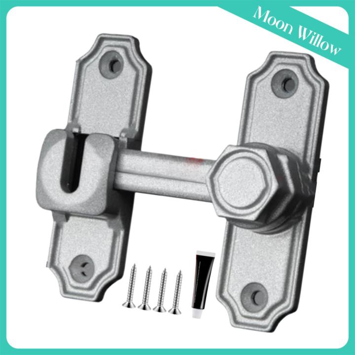 Moon Willow Barn Door Lock Door Lock Latch Stylish Hardware Heavy Duty ...