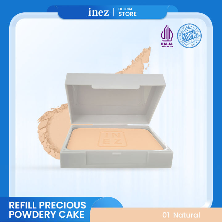 Inez Refill Precious Powdery Cake /PPC / Two Way Cake /Pressed Powder ...