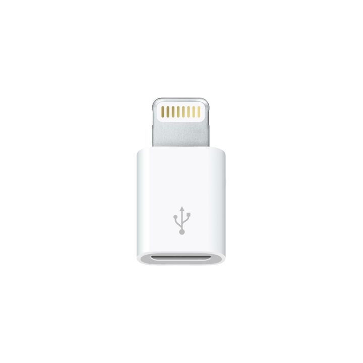 Micro Android V8 USB To IOS Lightning Connector Mini Charger Adapter ...