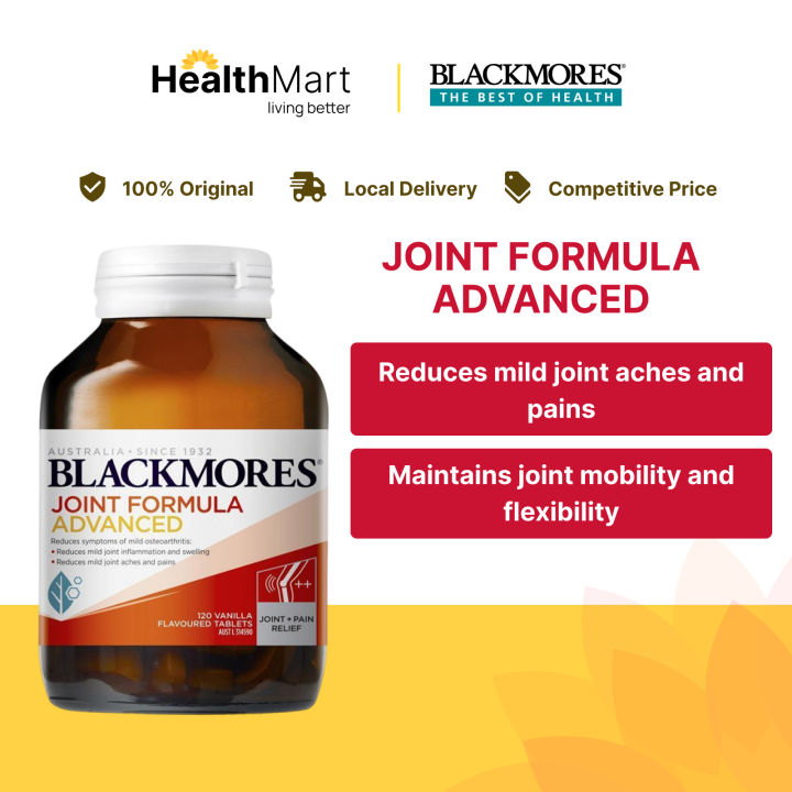 [SG] Blackmores Joint Formula Advanced, 120 Tablets | Lazada Singapore