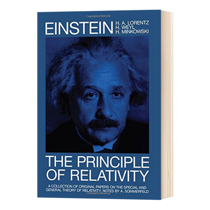 Milu The Principle Of Relativity Albert Einstein Original English Books ...