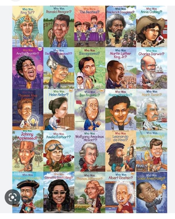 Who Was? Series (25 in 1 collection) | Lazada