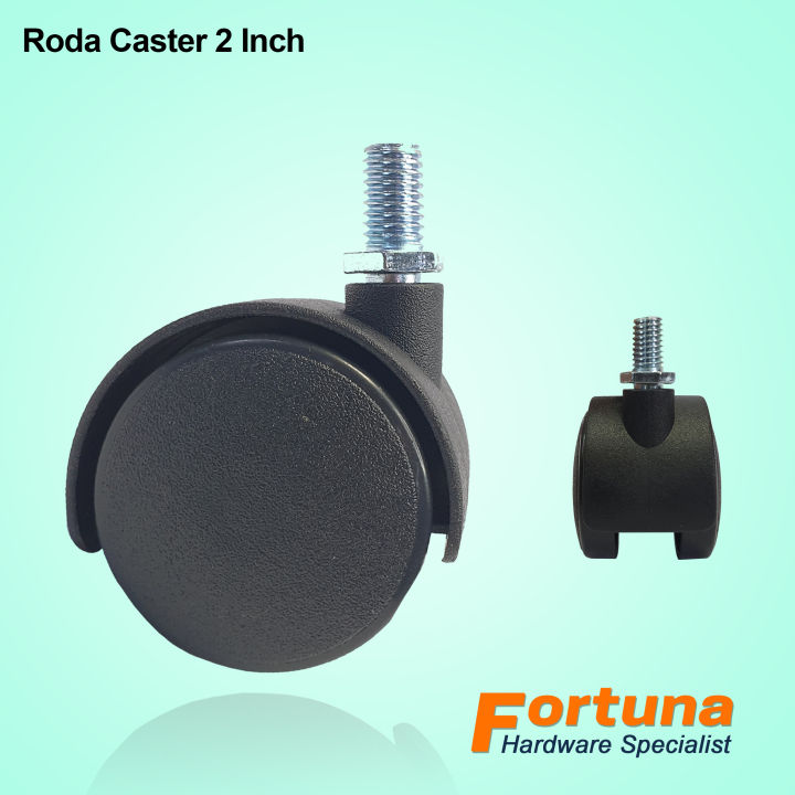 Roda Caster Kursi Kantor 2 Inch I Roda Kastor I Kursi I Rak I Etalase ...