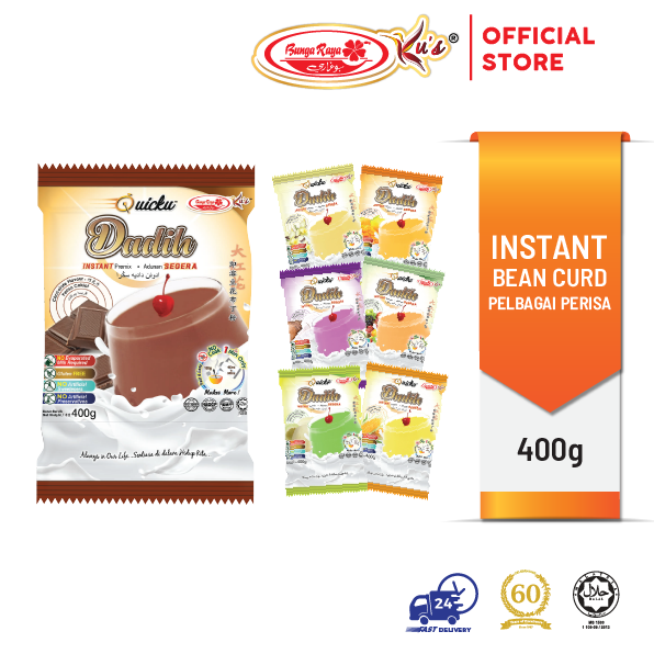 BUNGA RAYA KUS [Quicku] Serbuk Dadih Segera 400g || BUNGA RAYA KUS ...