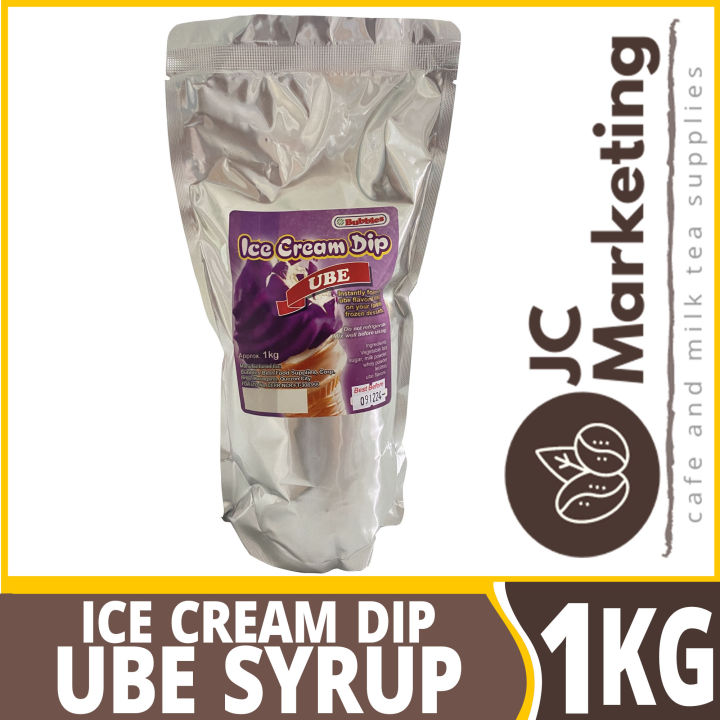 Bubbles Premium Ube Dip Ice Cream 1kg | ube dip ice cream syrup | Lazada PH