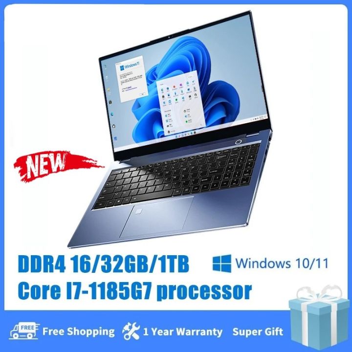 Intel Core I7แล็ปท็อปเกมโลหะรุ่น11Th Win 11 I7-1185G7 DDR4 16G/32GB RAM ...