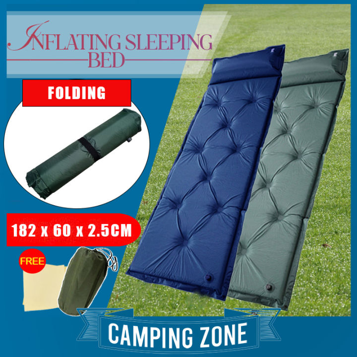 Self-Inflating Bed Outdoor Camping Sleeping Mat Auto Inflatable Air ...