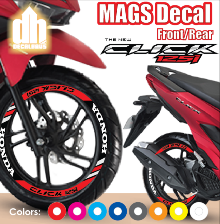 DecalHaus MAGs Decal for honda click 125i (Design A) | Lazada PH