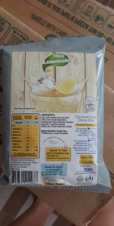 Nestle Lemonade 140g x 12 | Lazada PH