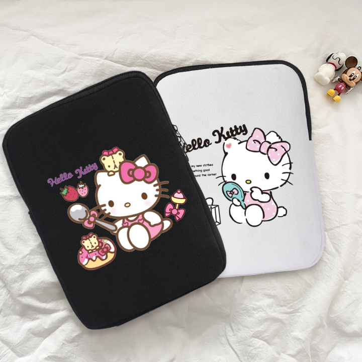 Hello Kitty Laptop Bag Cute Cartoon Laptop Sleeve 10 11 9.7 Inch Tablet ...