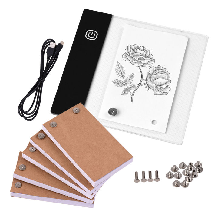 Flip Book Kit Animation Cartoon Creation With Pad Led With 300 Led With ...