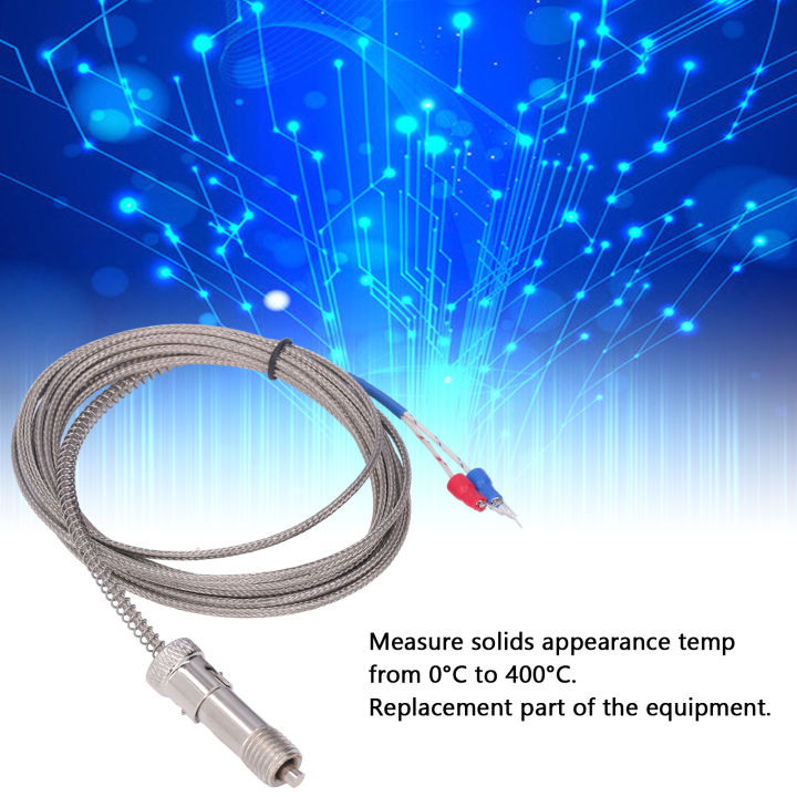 Spring Thermocouple 0-400℃ Simple K Type Thermocouple 3 Meters Length ...
