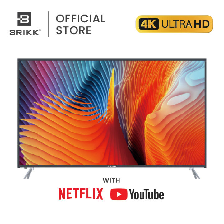 BRIKK 55-inch Smart Digital LED TV | Lazada PH