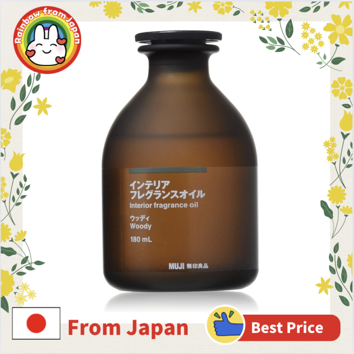 [Direct from Japan] MUJI Interior Fragrance Oil 180mL Woody/Clear/Green ...